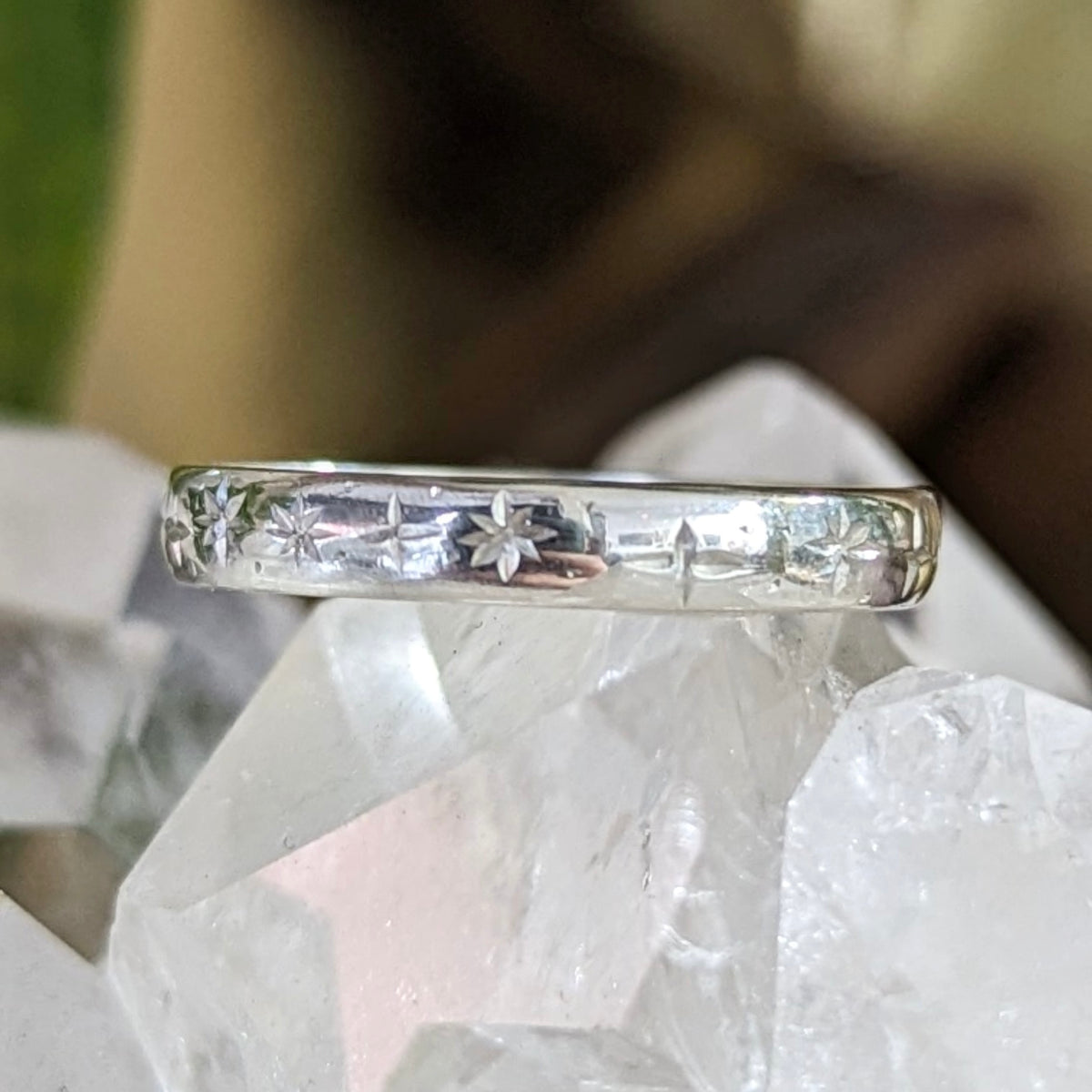 Stellar Sterling Silver Band – Second Empire Jewellers